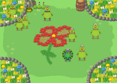 Red Flower - Creature Breeder